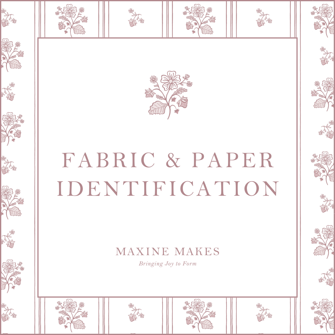 Fabric & Wallpaper Identification